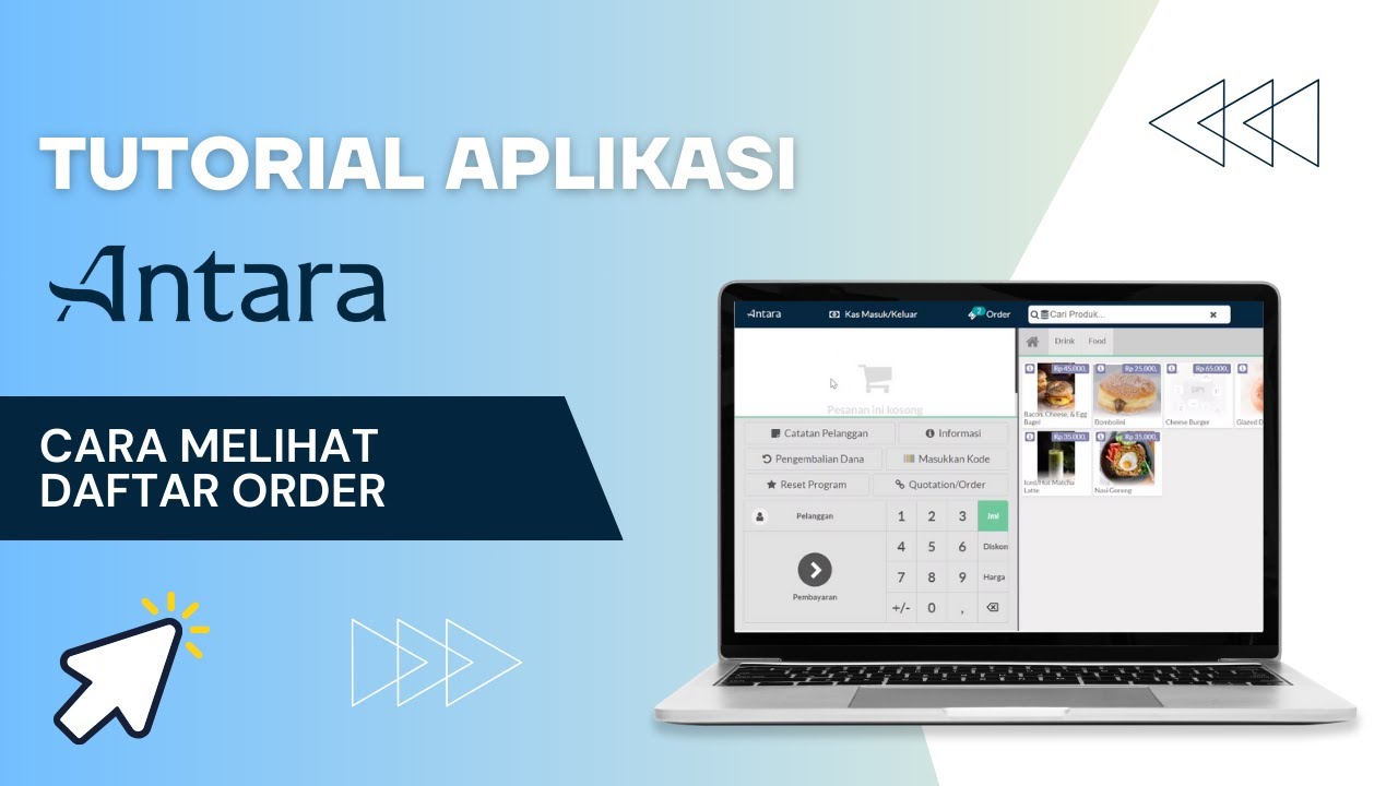 Antara Systems - Cara Melihat Daftar Order - YouTube