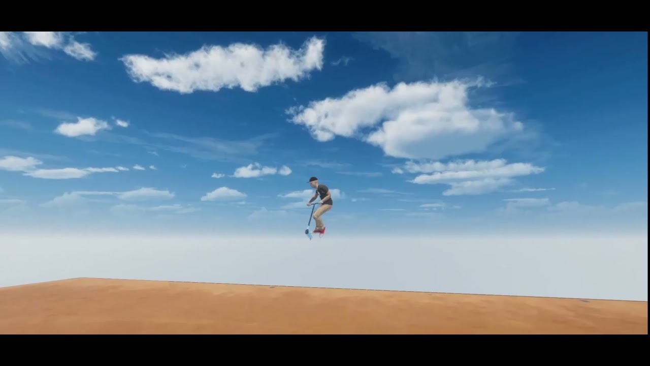 cool scooter jump - YouTube