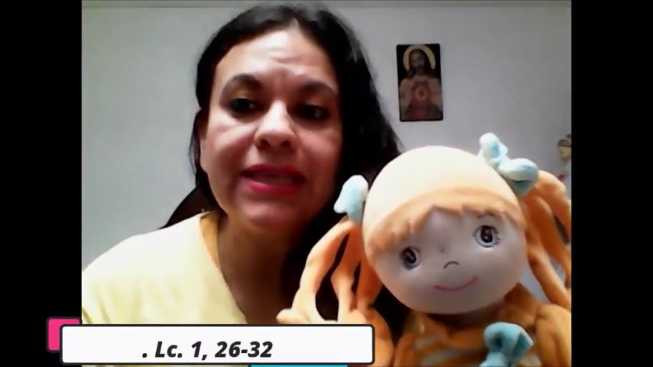El ángel le anuncia y María dice que sí - YouTube