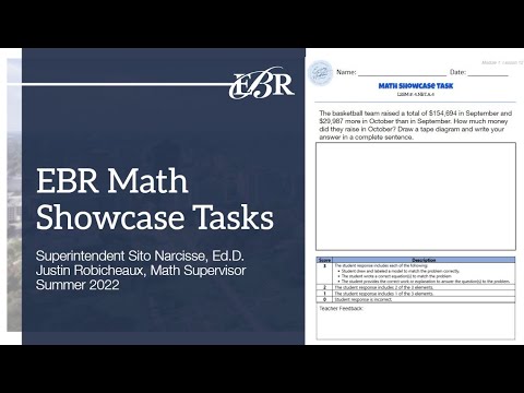 Math Showcase Tasks - YouTube