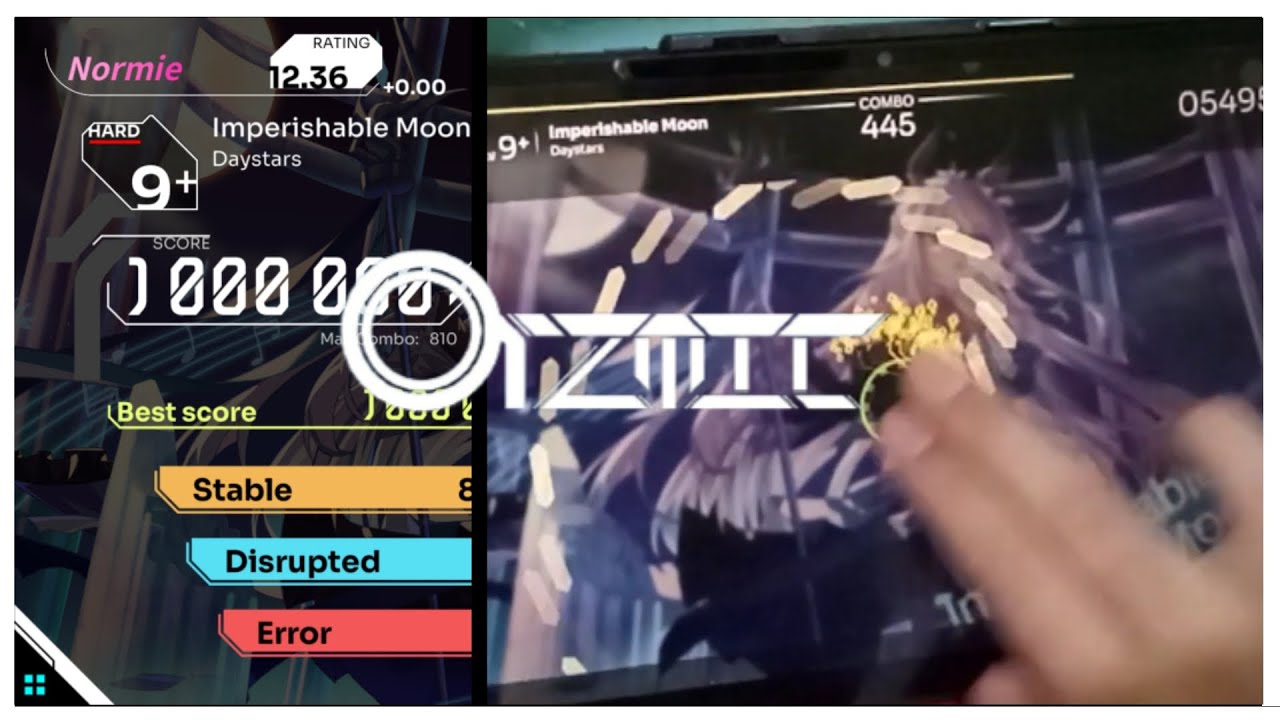 Orzmic || Imperishable Moon || Hard 9+ (PERFECT DECRYPTION) - YouTube