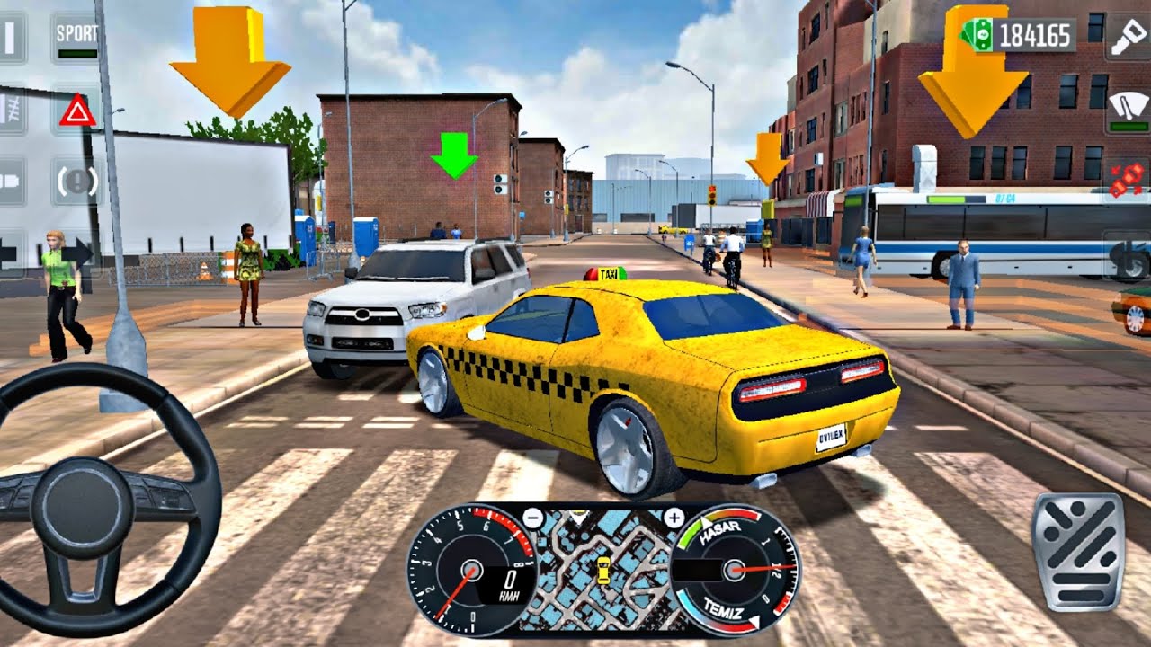 Taxi Sim 2020🚖👮‍♂️4X4 UBER CITY CAR DRIVER GAMES - Car Games 3D Android ...