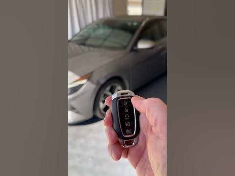 2021 - 2023 Hyundai Elantra - How To Use Remote Start Feature On ...