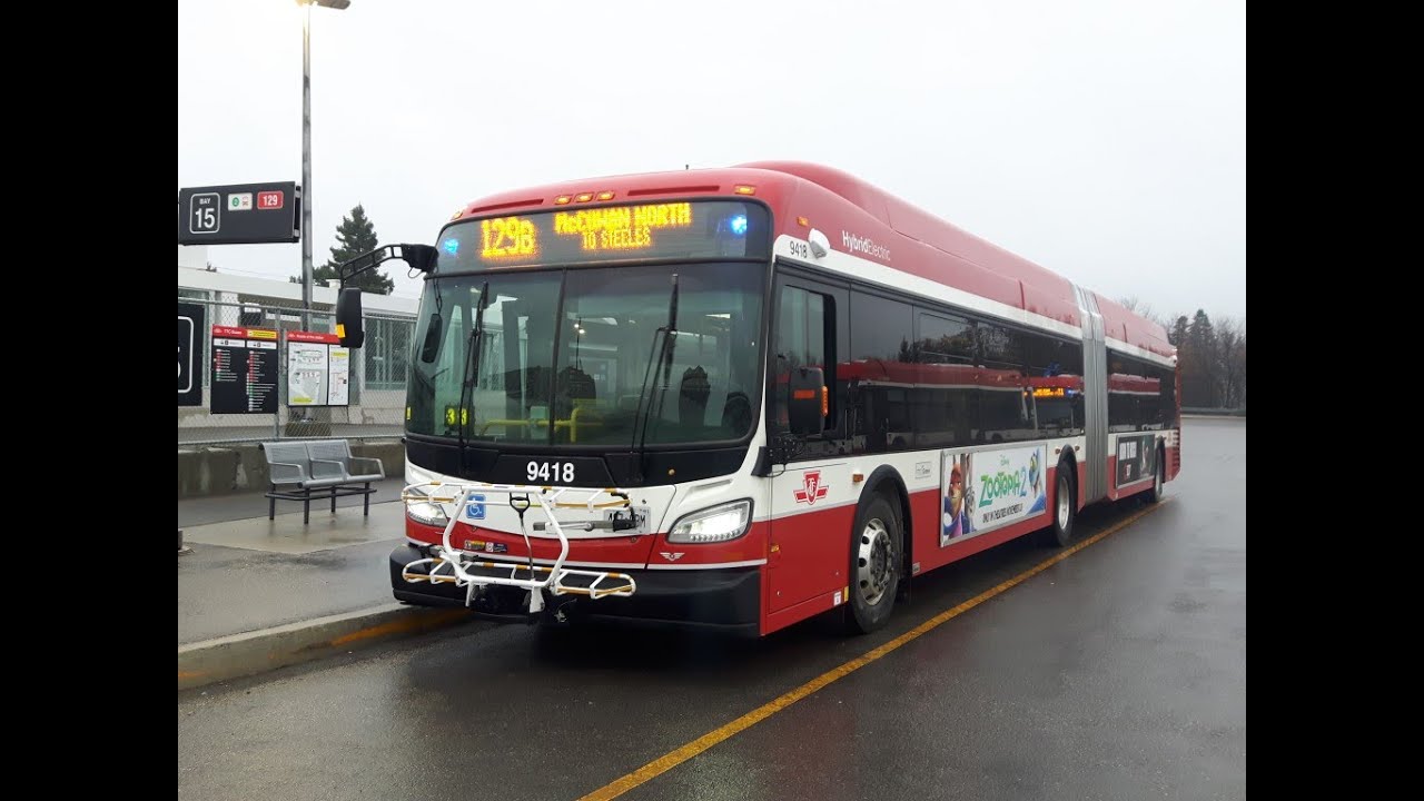 TTC 2023 New Flyer XDE60 #9418 | 129B McCowan North - YouTube