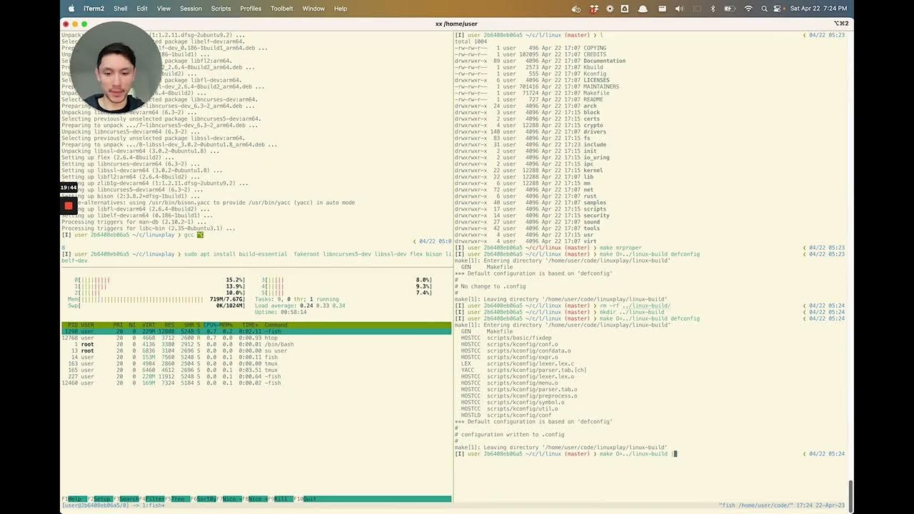 How to build a Linux kernel 101 (+out of tree build, +cross compile) (screencast) - YouTube