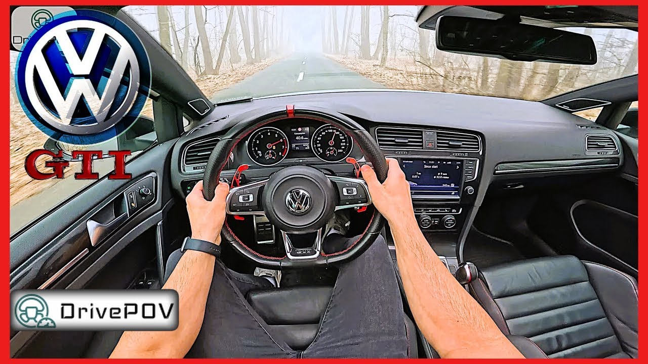 Brutal Acceleration Forest Road | VW Golf 7 GTI | Stage 1 315HP | # ...