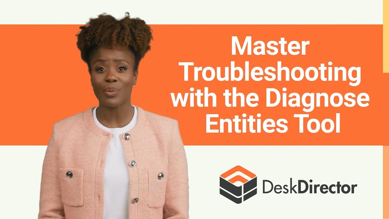 OMW - Master Troubleshooting with the Diagnose Entities Tool - YouTube