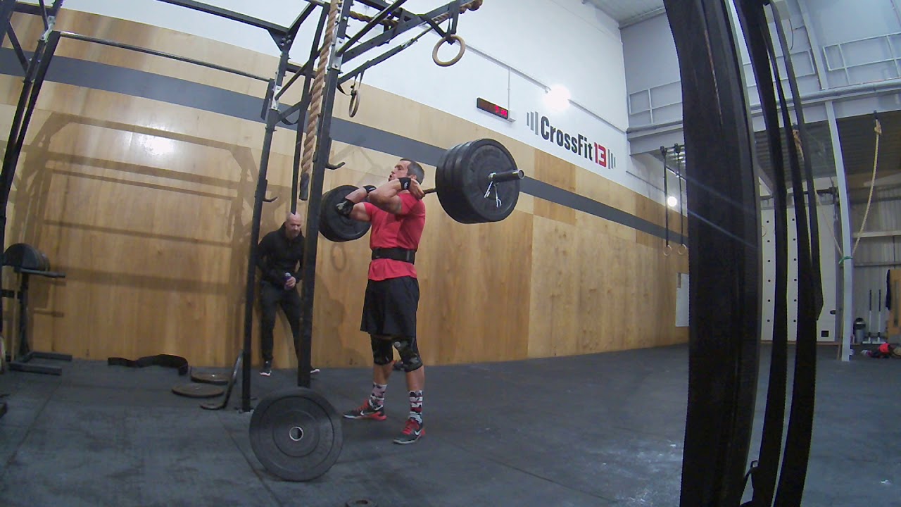 Andy Collings, Master Throwdown 2018, WOD2 Masters45 - YouTube
