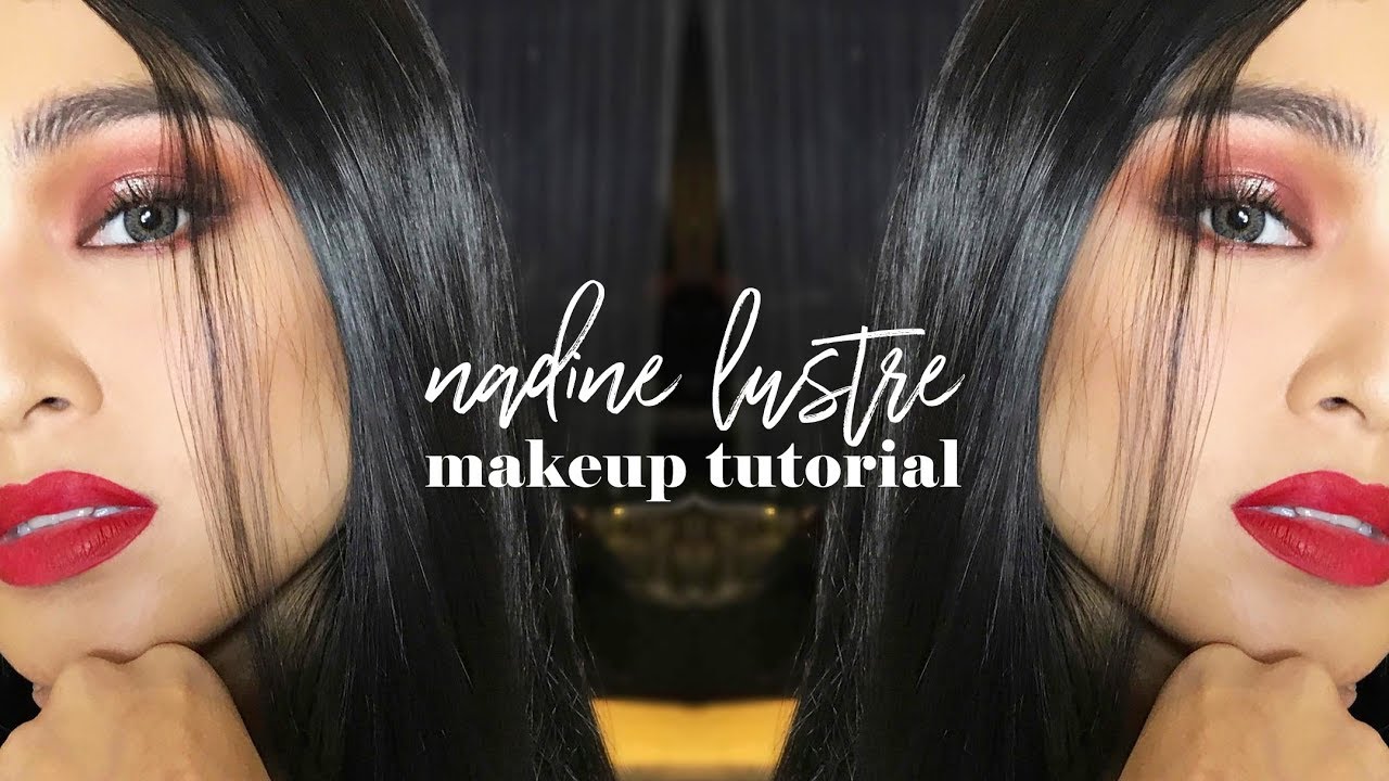 NADINE LUSTRE MAKEUP TUTORIAL | Kenny Manalad - YouTube