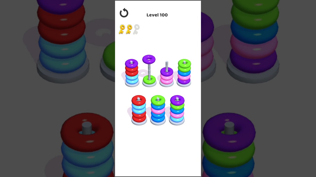 Hoop Stack - level 100 - YouTube