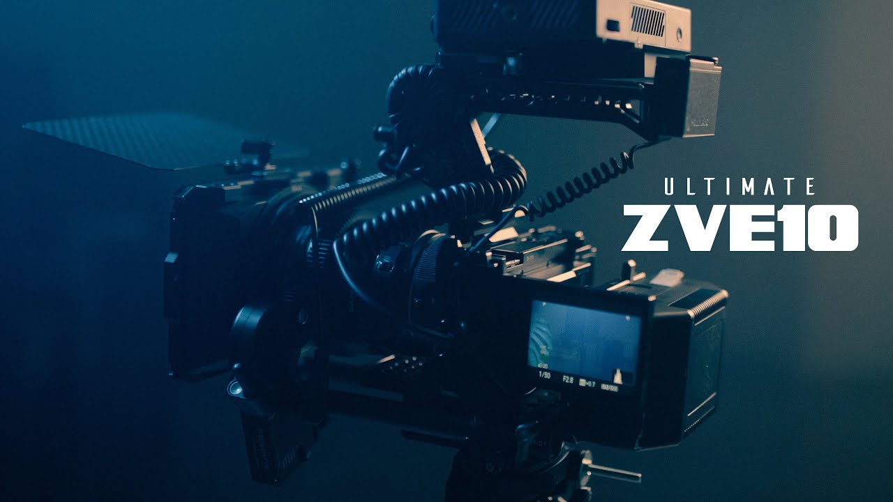The ultimate Sony ZVE10 cinema rig - YouTube