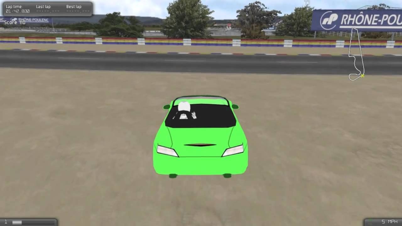 VDrift: Free and open-source racing simulation game - YouTube