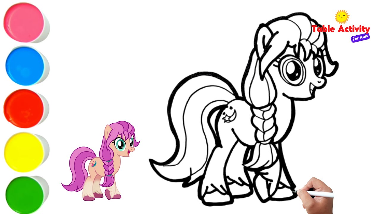 How To Draw Sunny Starscout From My Little Pony - YouTube