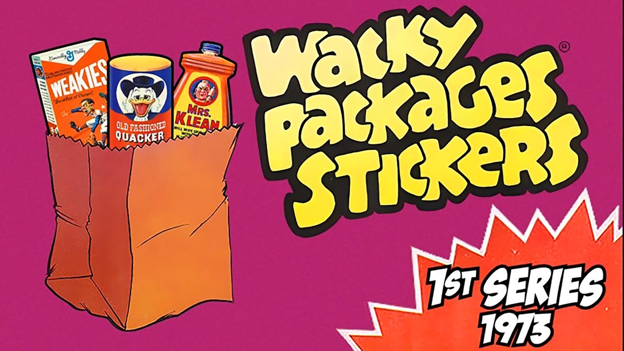 Wacky Packages - 1st Series 1973 - YouTube