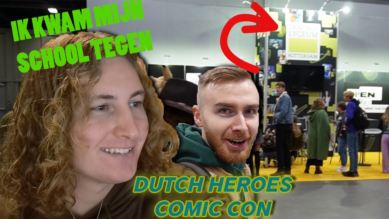 MIJN SCHOOL TEGEN KOMEN OP DUTCH COMIC CON??? - Emily vlog #5 - YouTube