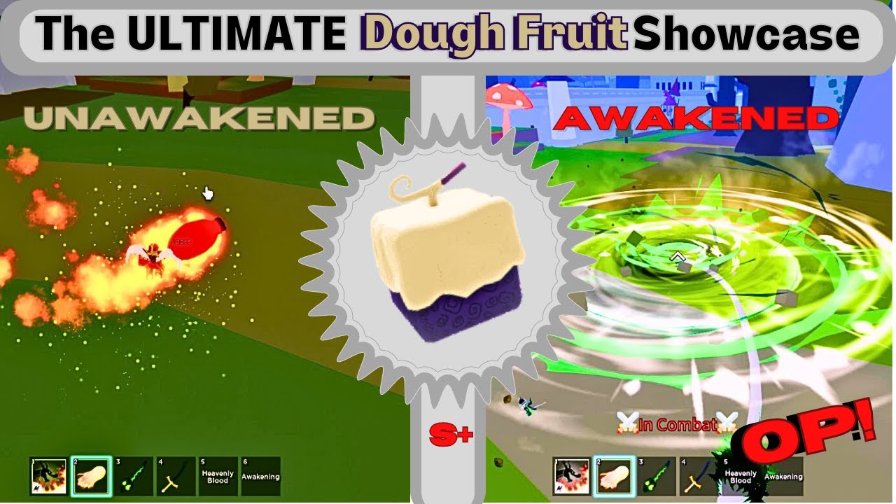 The ULTIMATE Dough Fruit Showcase!! - Roblox Blox Fruits - YouTube