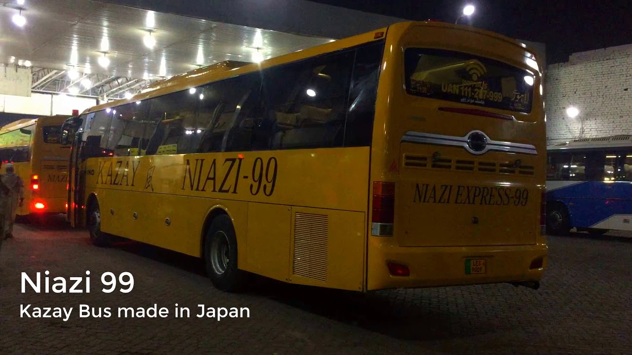 Niazi Express 99 Group New Kazay Bus Service - YouTube