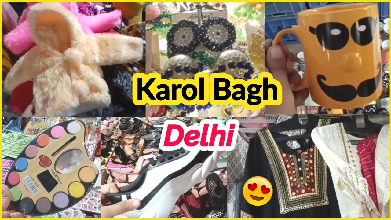 Karol Bagh Market Delhi | Karol Bagh Monday Market 😍 | Karol Bagh ...