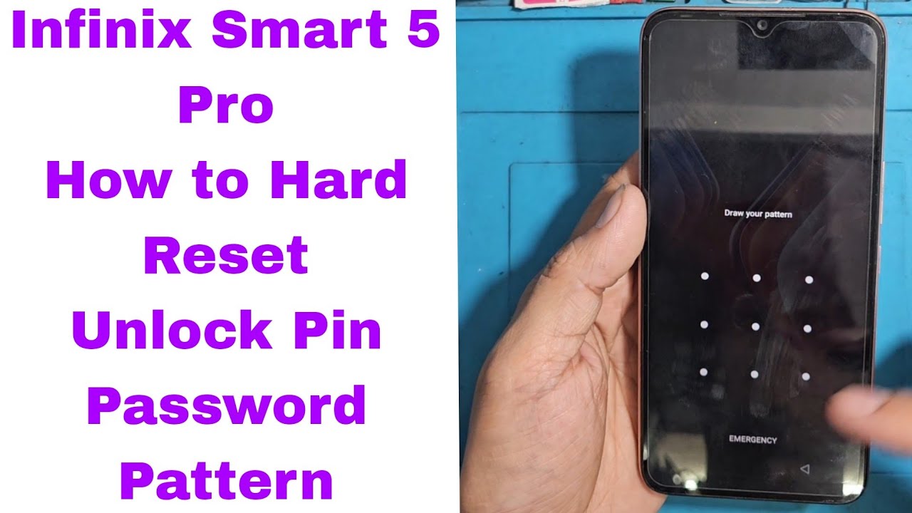 INFINIX SMART 5 PRO (Infinix Pr652b) Android 11 Hard reset Option ...