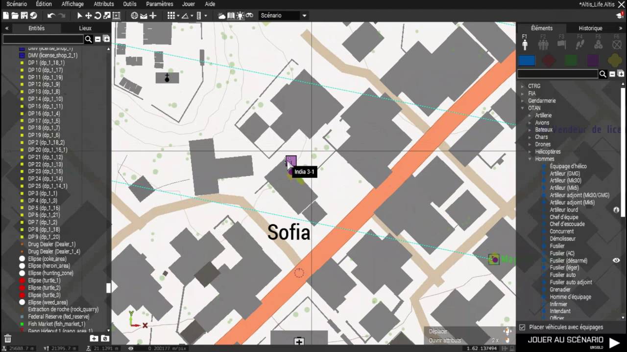 [Live] Arma 3 Altis Life : Modification de la map - YouTube