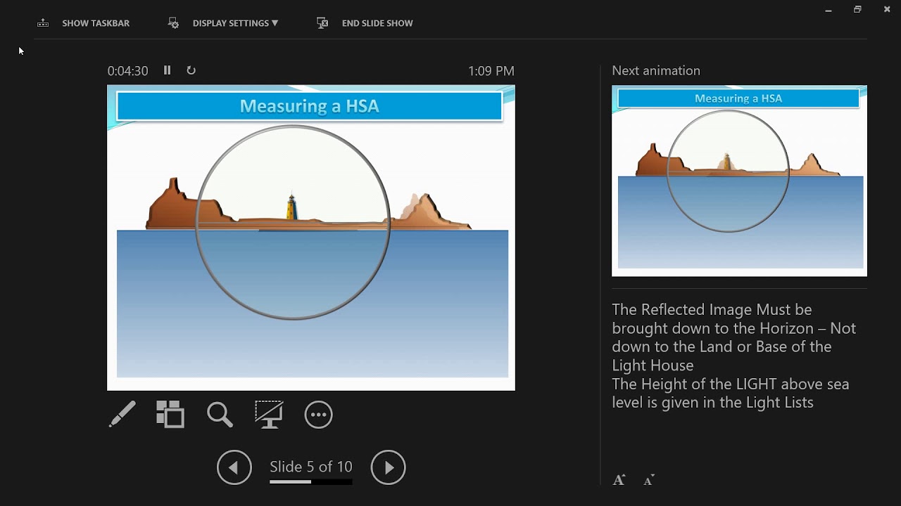 Using horizontal sextant angles to plot the ship's position at sea ...