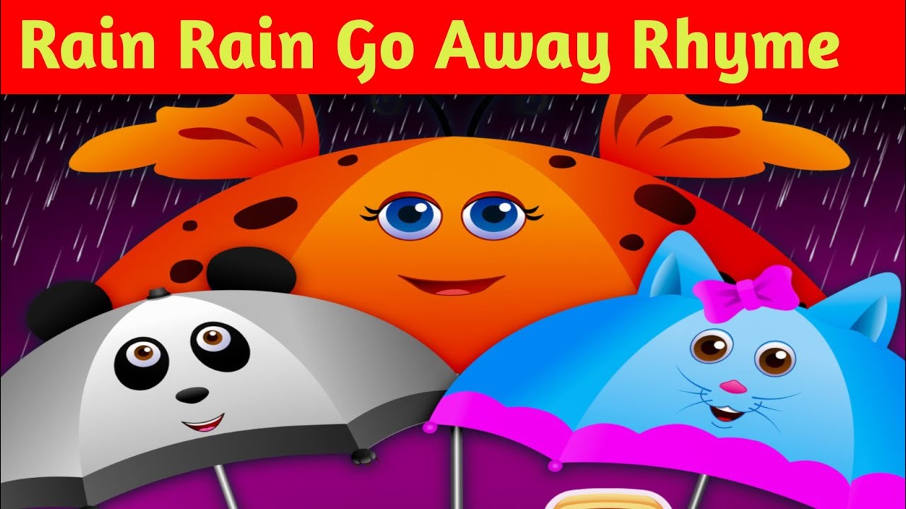 🎵 Rain Rain Go Away | Instrumental Nursery Rhymes | Sing Along & Learn ...