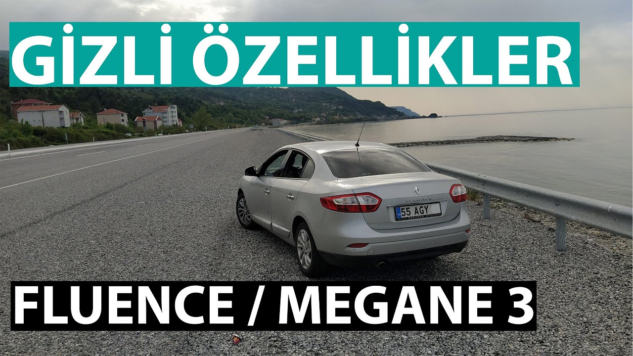 Renault Fluence / Megane 3 Gizli Özelliklerin Tamamı - YouTube