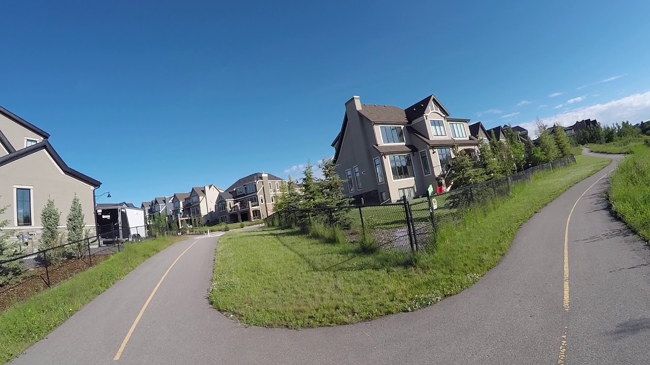 Calgary pathways and bikeways - YouTube
