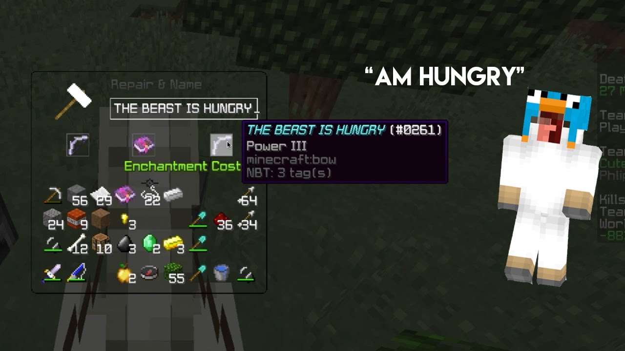 The BEAST IS HUNGRY (And FEASTS On His ENEMIES) | Hypixel UHC Cut ...