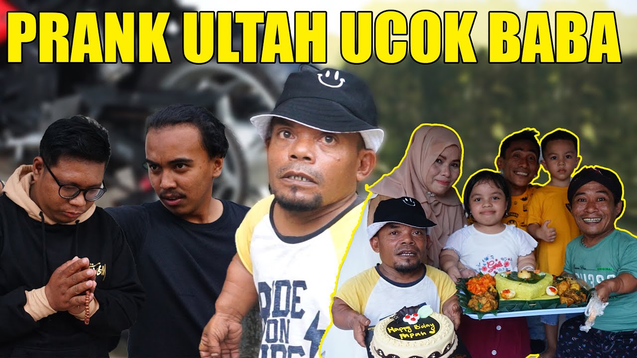 PRANK ULTAH !! LAGI NGONTEN TIBA-TIBA RIO BERANTEM SAMA KARYAWAN ...