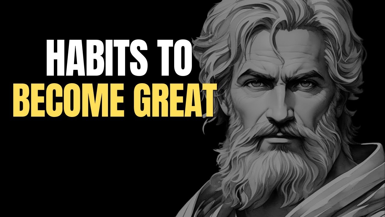 10 STOIC Habits To Achieve Greatness | Stoicism - YouTube