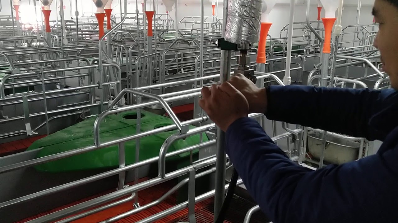 The installation and use of high pressure gun. - YouTube