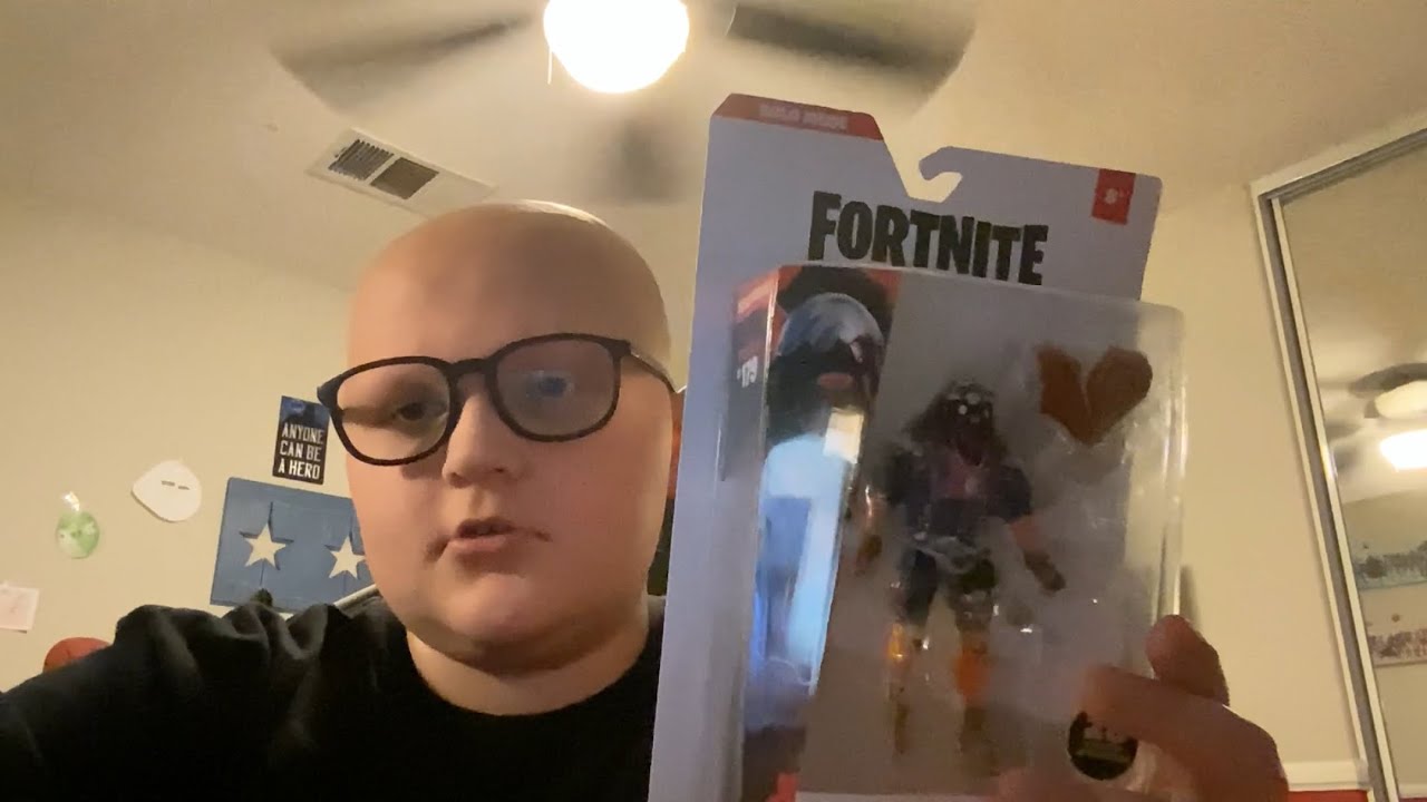 Explosive Chuck Fortnite action figure Unboxing - YouTube