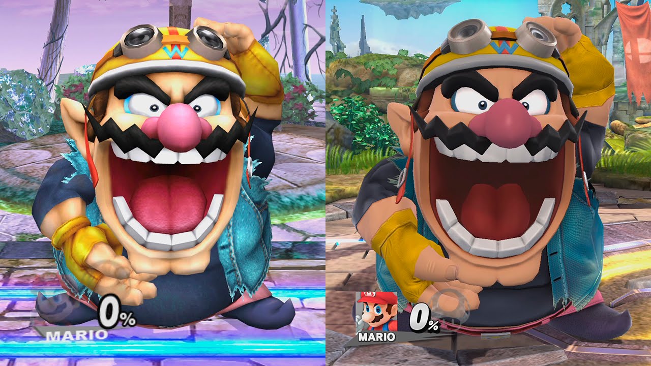Super Smash Bros Wii U Wario