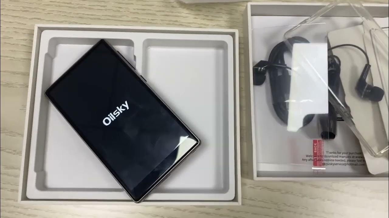 Oilsky WIFI Spotify music player - YouTube