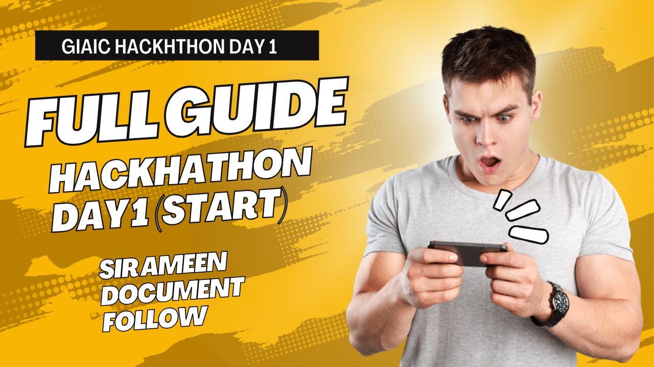 Day 1 Hackathon Full Guide | Marketplace Builder Journey - YouTube