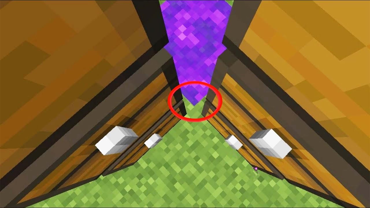 will 1 pixel of nether portal teleport me? - YouTube