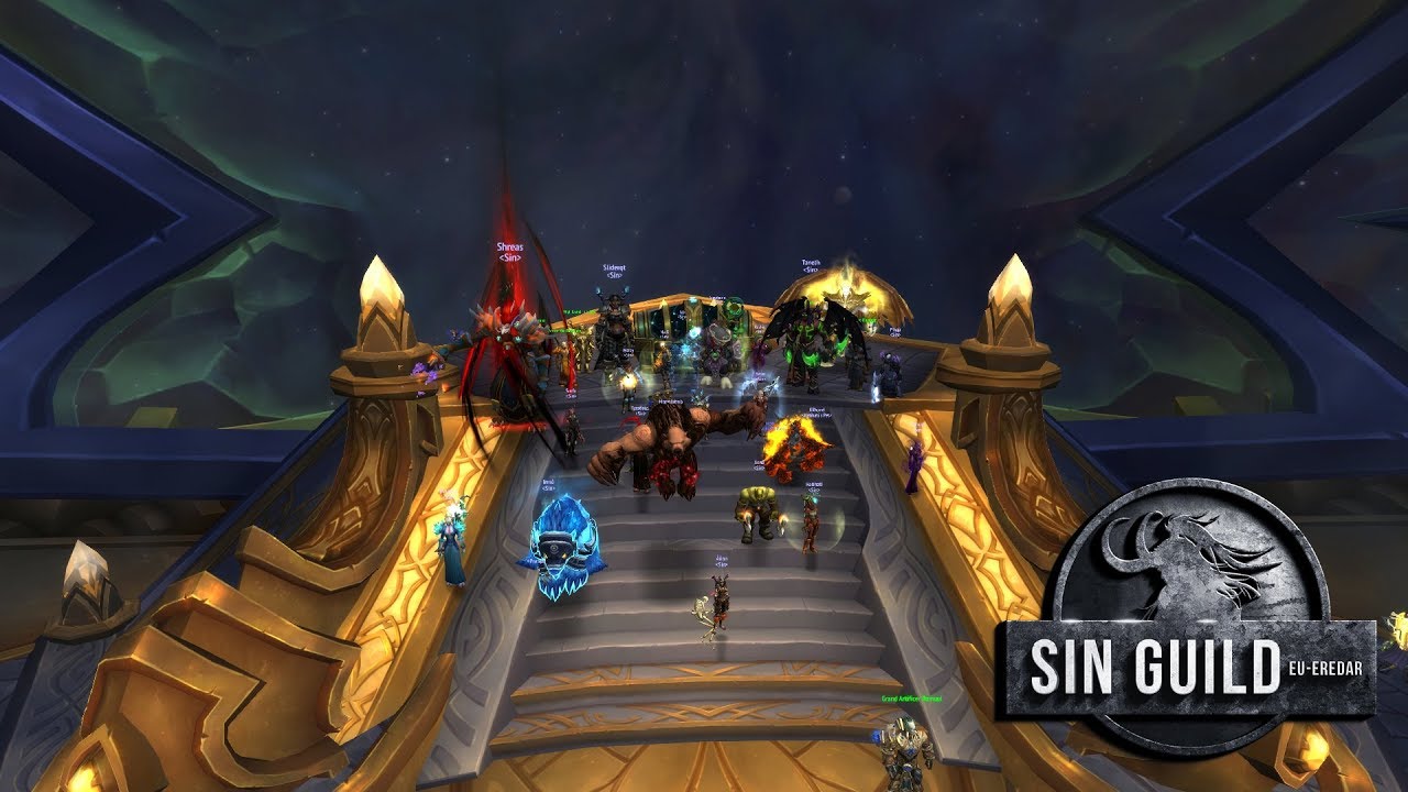 Sin vs Argus the Unmaker Mythic - Antorus the Burning Throne - YouTube