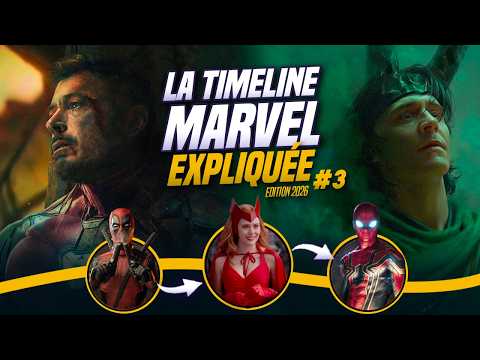 LA CHRONOLOGIE OFFICIELLE DE MARVEL EXPLIQUÉE par ordre chronologique #3 (de INFINITY WAR à 2024)