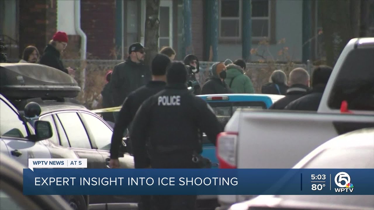 Law enforcement expert weighs in on deadly ICE shooting - YouTube