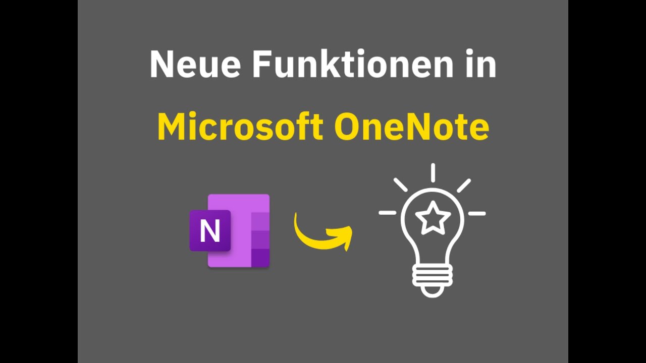 Microsoft OneNote: Neue und nützliche Funktionen in der OneNote App ...