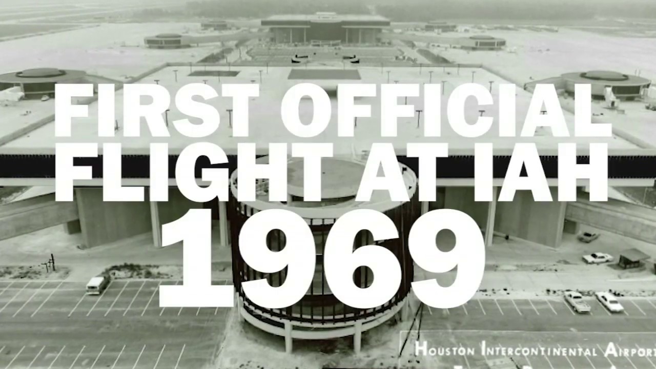 50 years of IAH: Take a look at the airport in 1969 - YouTube