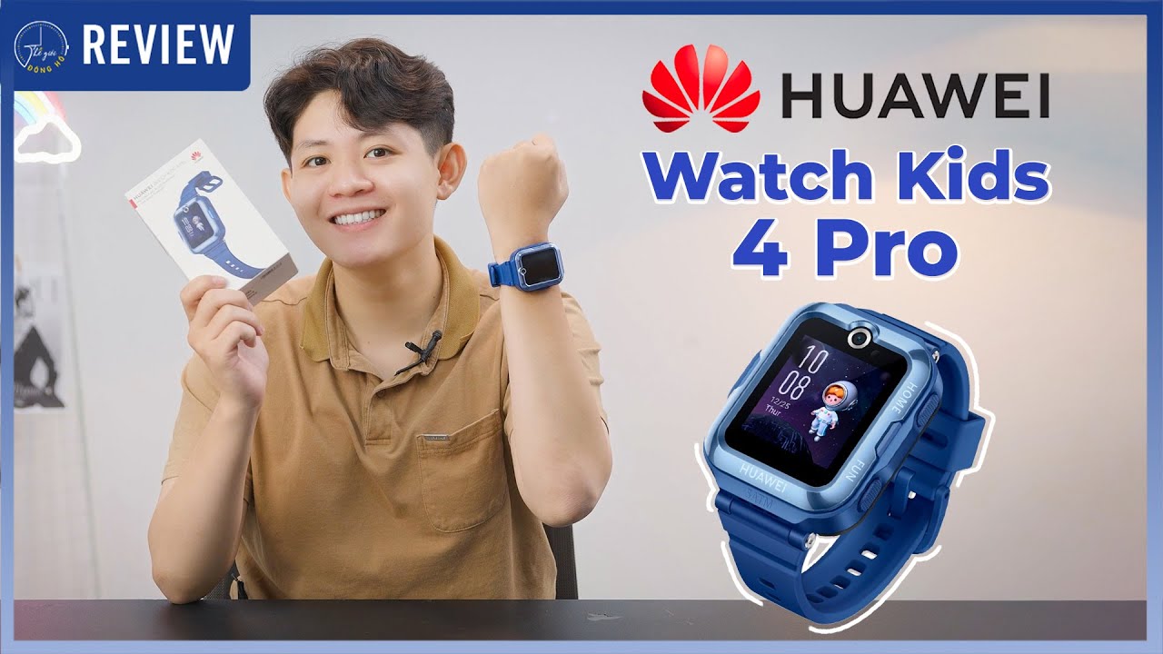 Huawei Watch Kids 4 Pro: Đồng hồ định vị thông minh “ Xịn” nhất cho trẻ ! | Giới Đồng Hồ - YouTube