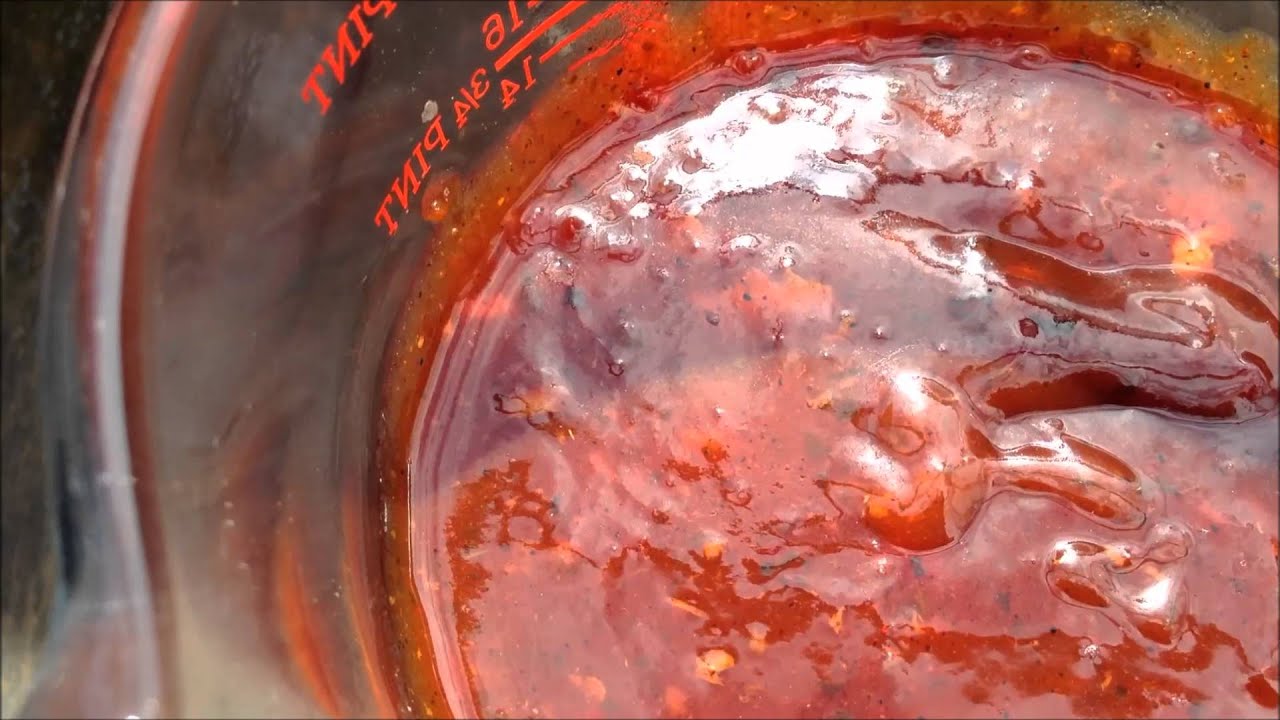 My secret recipe Sweet chilli sticky cola BBQ rib sauce! - YouTube