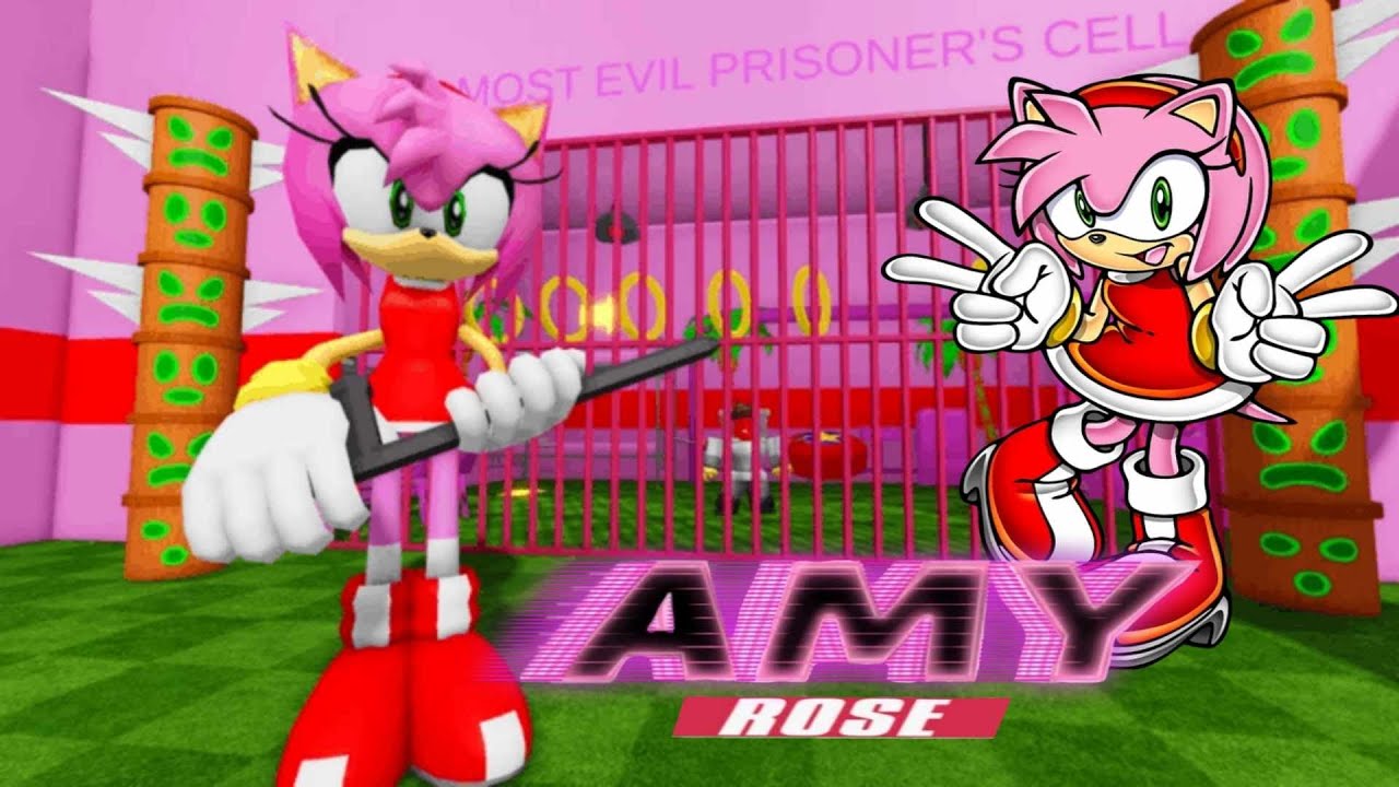 SONIS escapes AMY ROSE in Prison (Obby) #roblox #sonic #games - YouTube