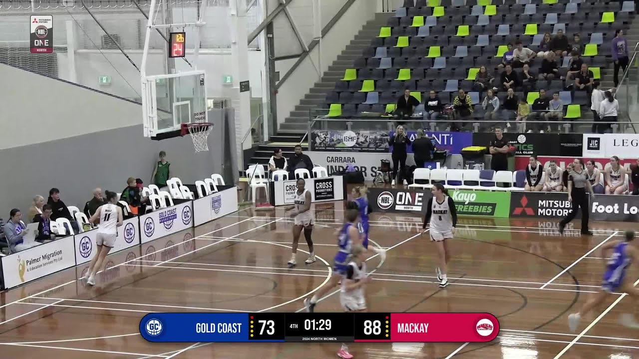 Kate Deeble with 28 Points vs. Mackay - YouTube