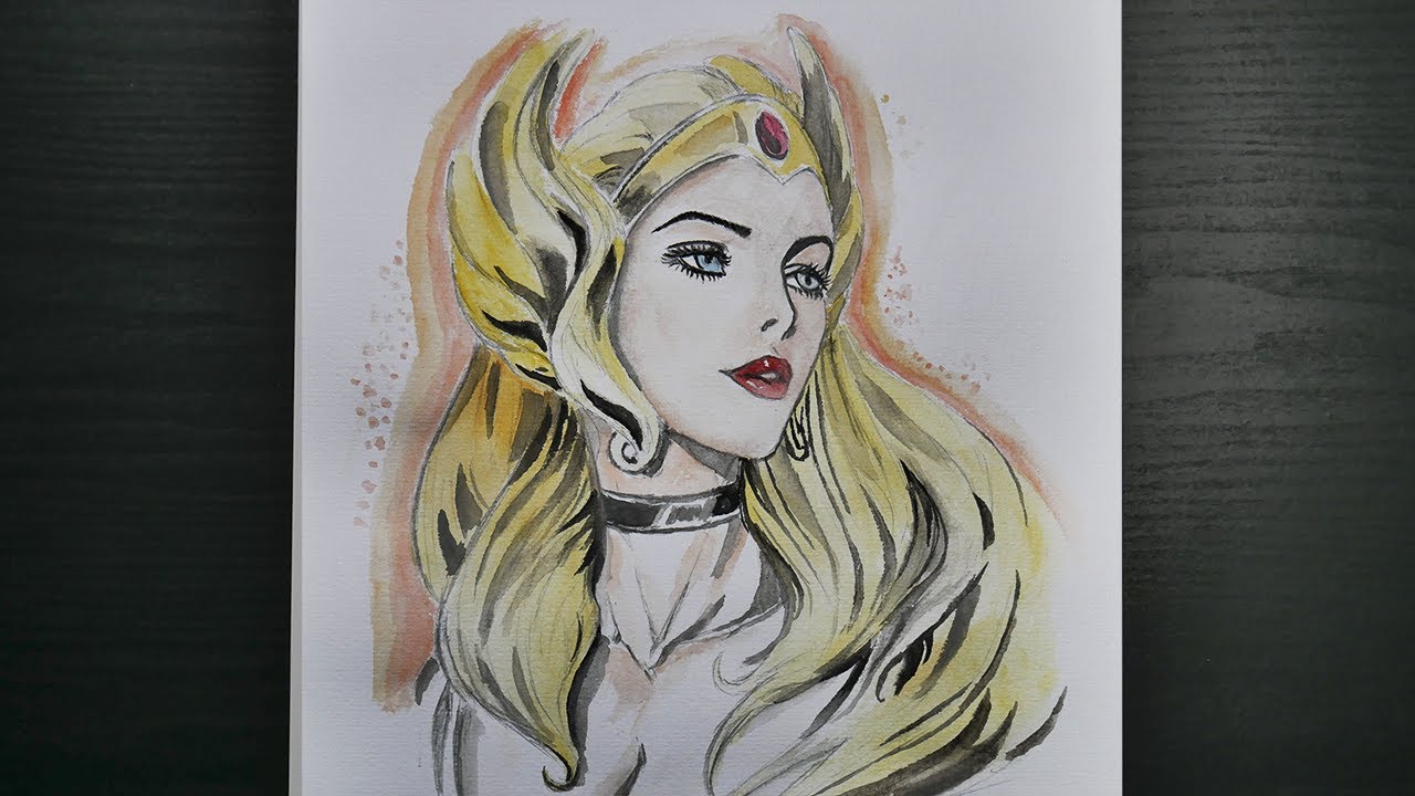 How to draw She-Ra/Adora the princess of power step by step| Adore ...