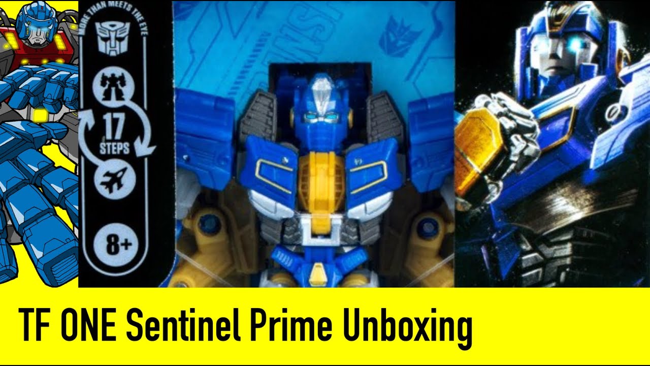 TF ONE Sentinel Prime Unboxing - YouTube