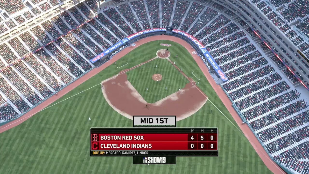 Red Sox Send 8 Men to the Plate in the 1st Inning || MLB The Show 19 ...