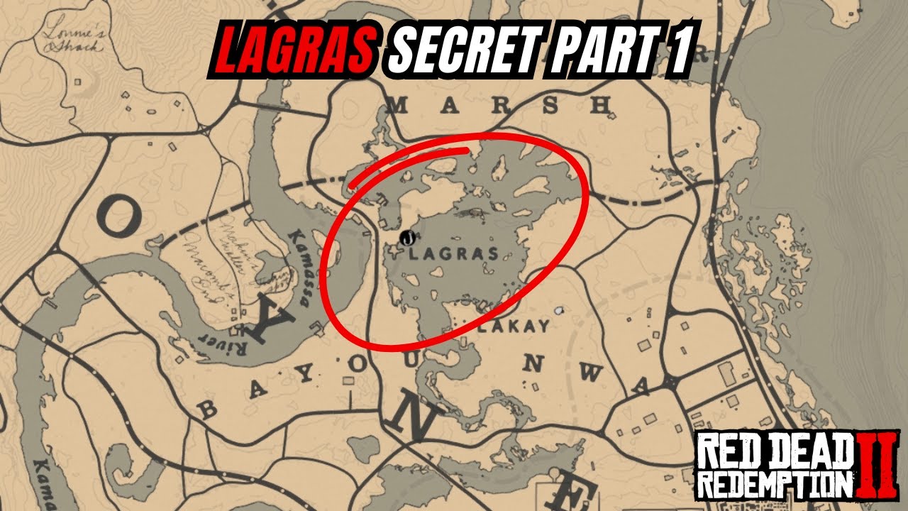 Little secret in Lagras - Red Dead Redemption 2 - YouTube